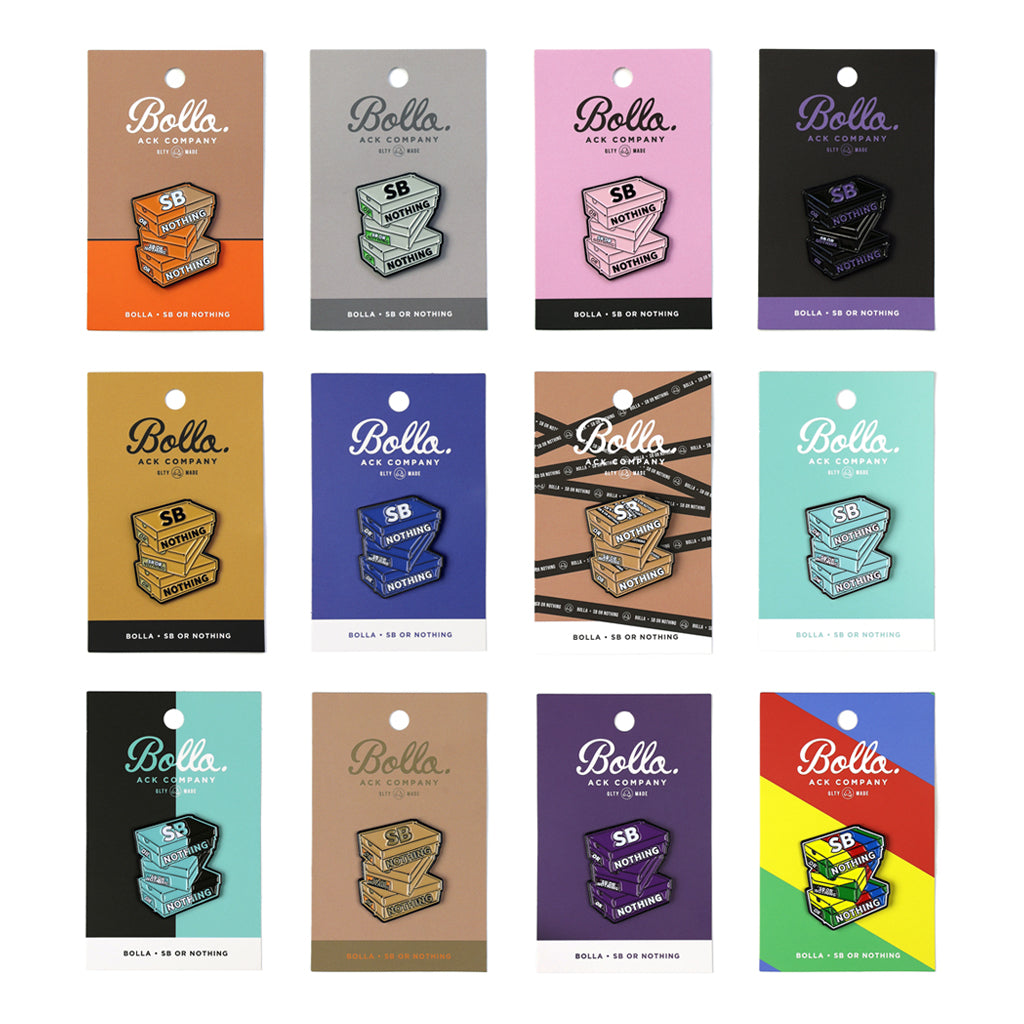 BOX PIN - 20 YEARS COLLECTION (SB OR NOTHING) – Bolla.®